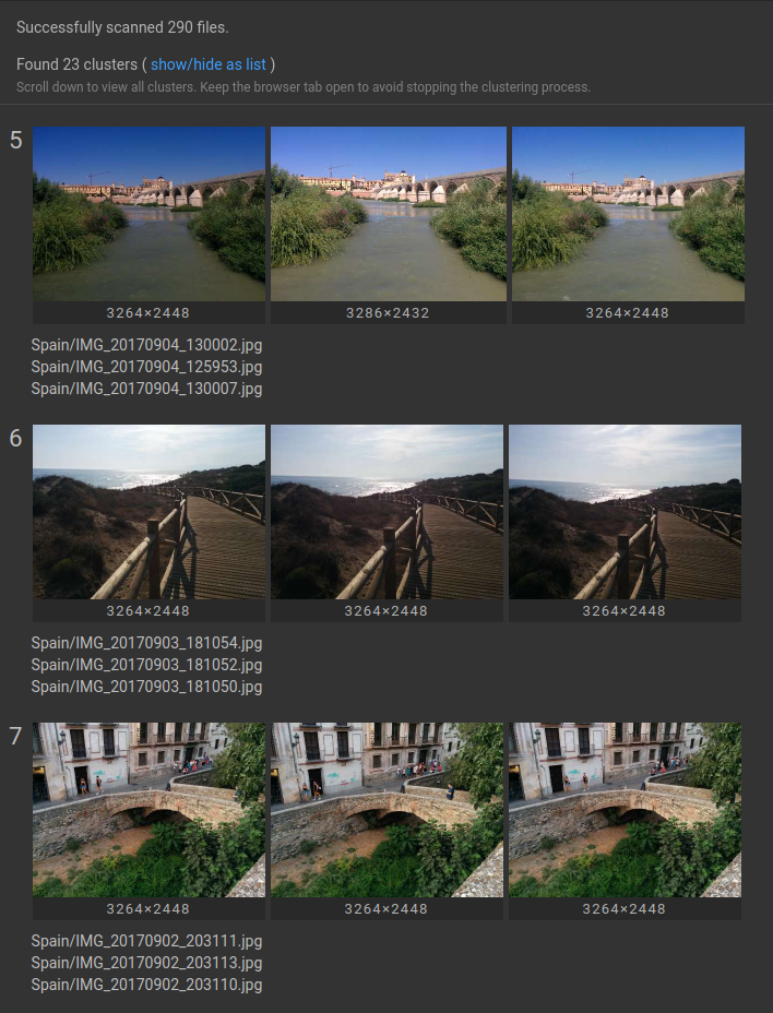 Image Clustering Example